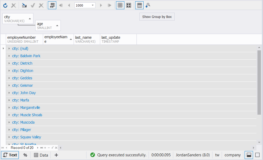 Sort And Group Data