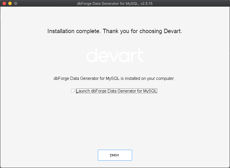 Manual installation of Data Generator via CrossOver