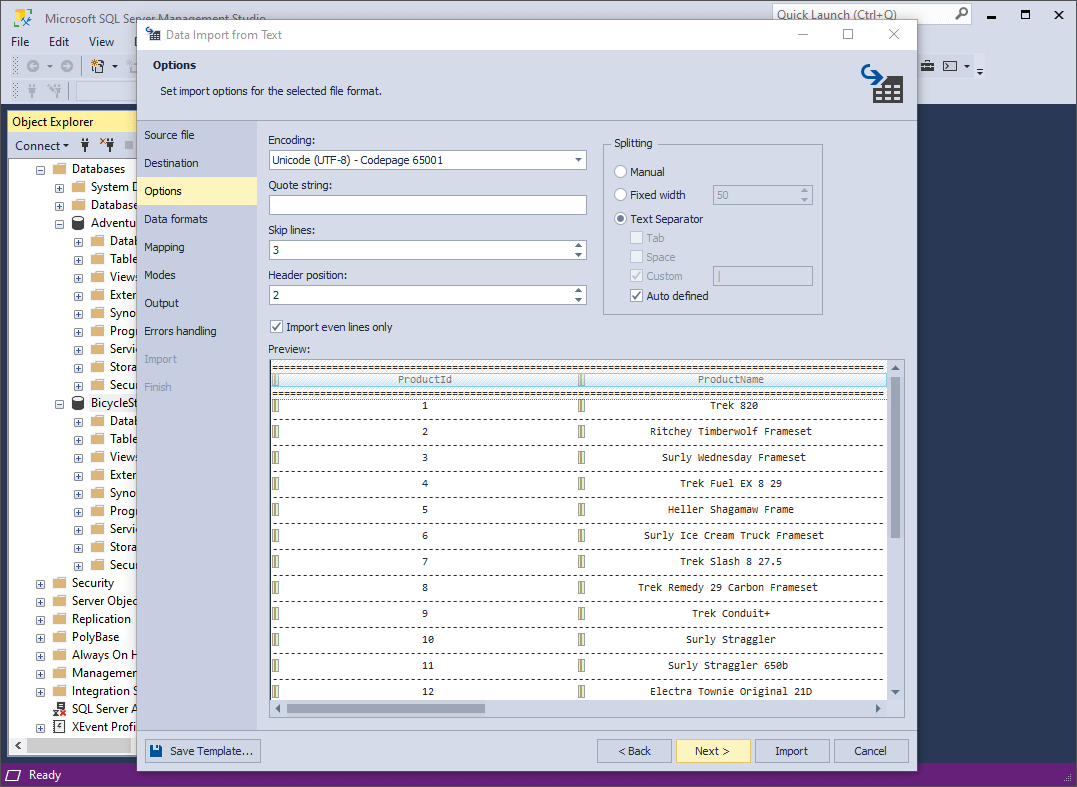 How To Import Data From A Text File To SQL Server