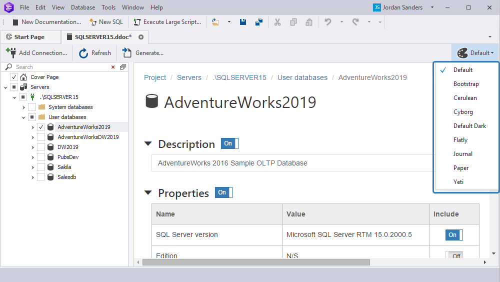 How To Document SQL Server Database Objects