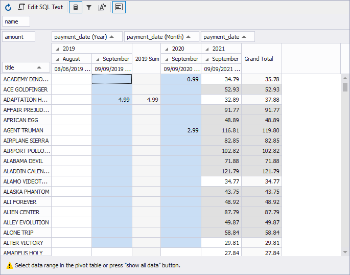 Reordering Fields