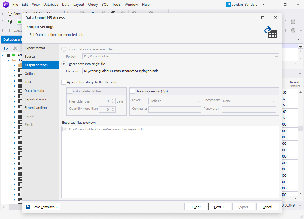 How To Export SQL Server Data To Microsoft Access