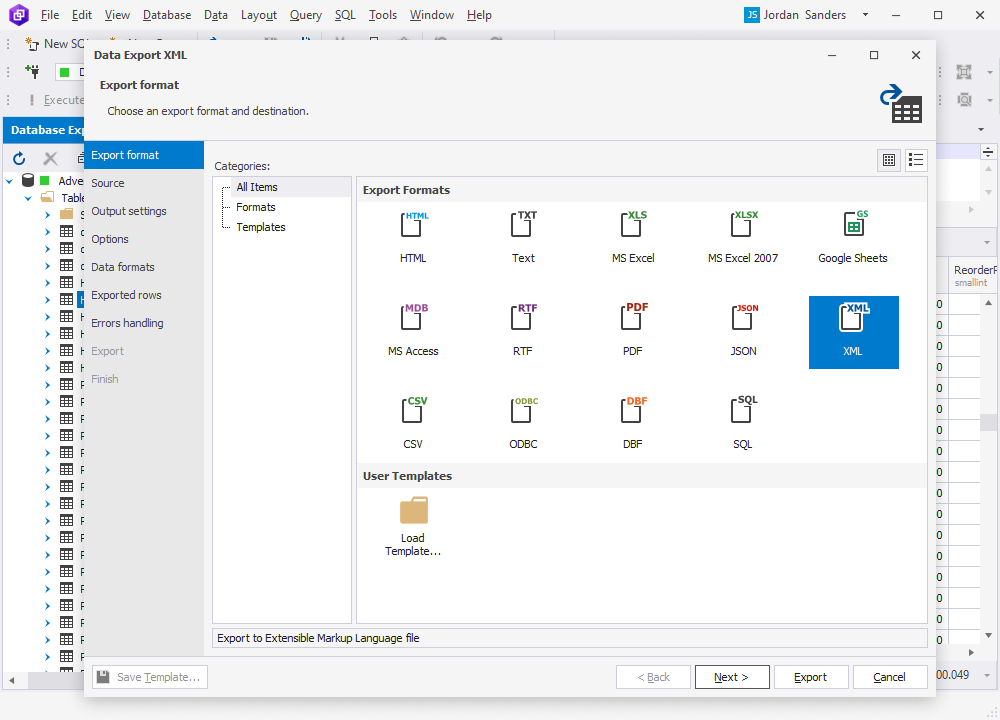 How To Export SQL Server Data To XML