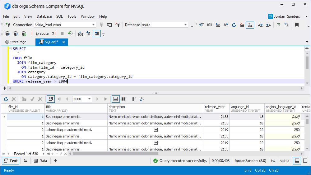 Creating and Editing a Query