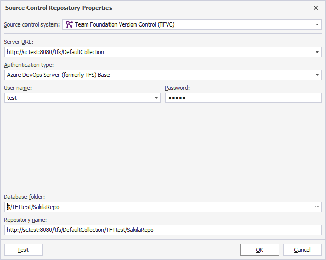 Add a TFVC repository