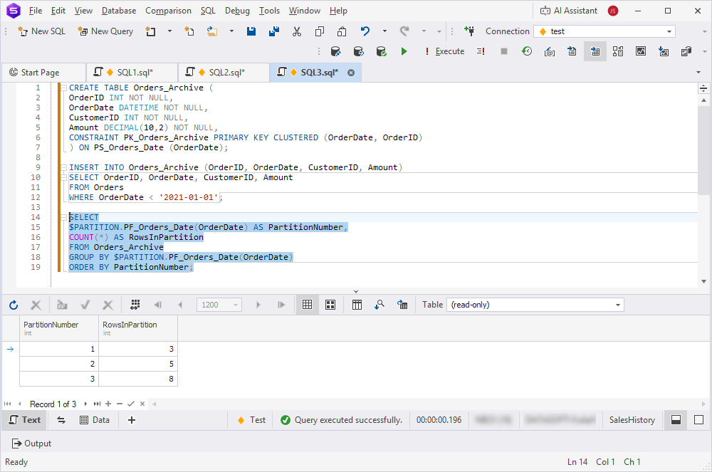 How to archive old data efficiently