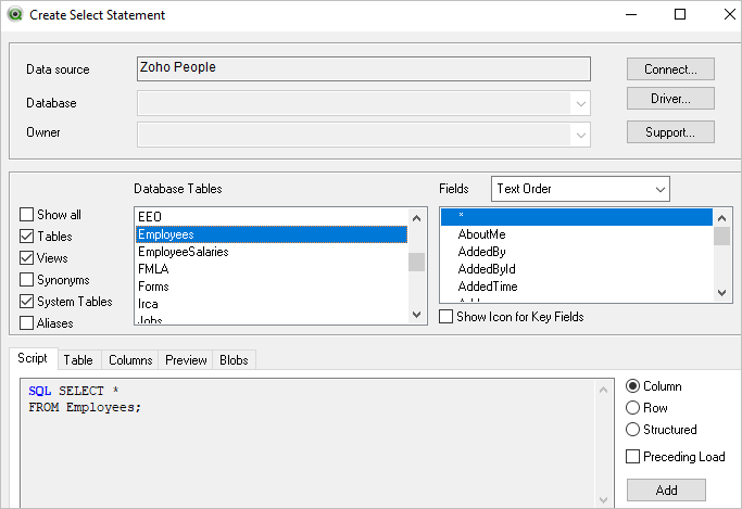 Connecting QlikView to ClickUp via ODBC Driver