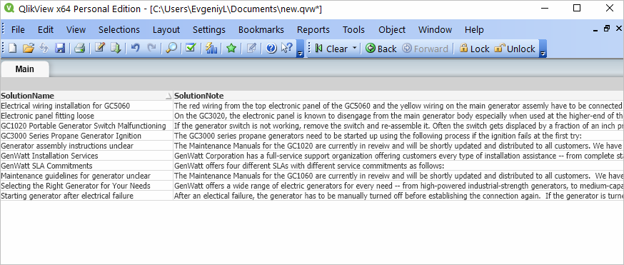 Connecting Qlikview To Microsoft Excel Via Odbc Driver