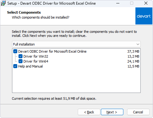 Installing on Windows - ODBC Driver for Microsoft Excel Online