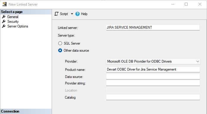 Connecting SQL Server Management Studio to Jira Service Management via ...