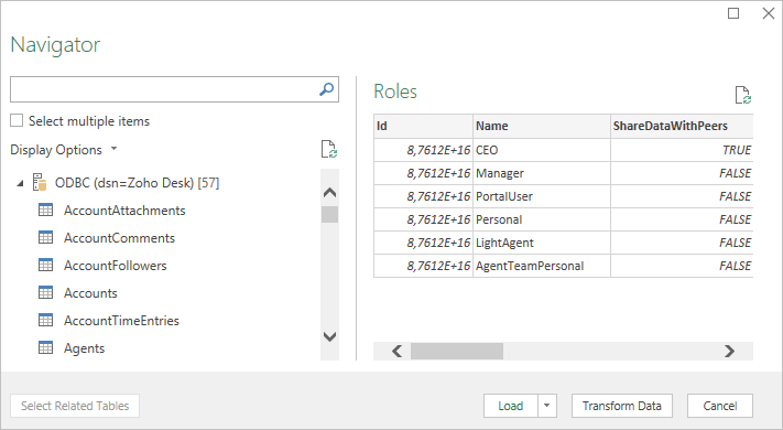 Connecting Microsoft Excel To Zoho Billing Via Odbc Driver