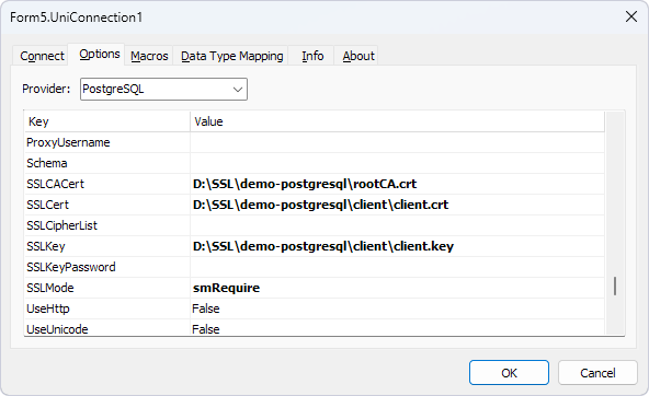 Connecting To Postgresql Through Ssl In Delphi 3666